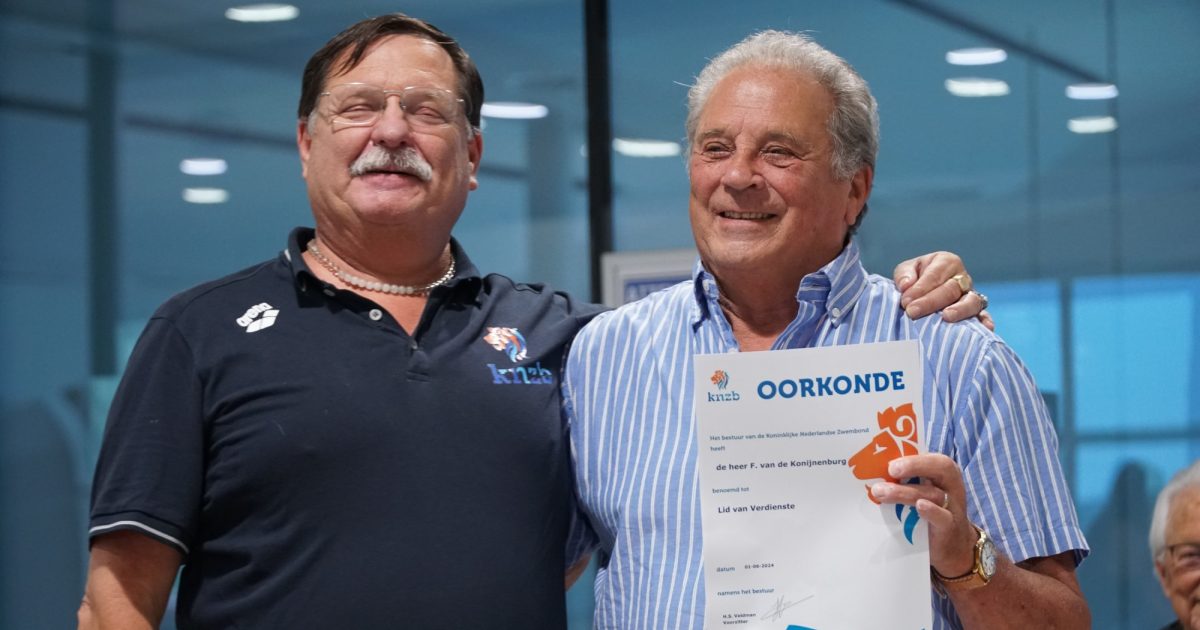 KNZB | Uitreiking Lidmaatschap van Verdiensten
