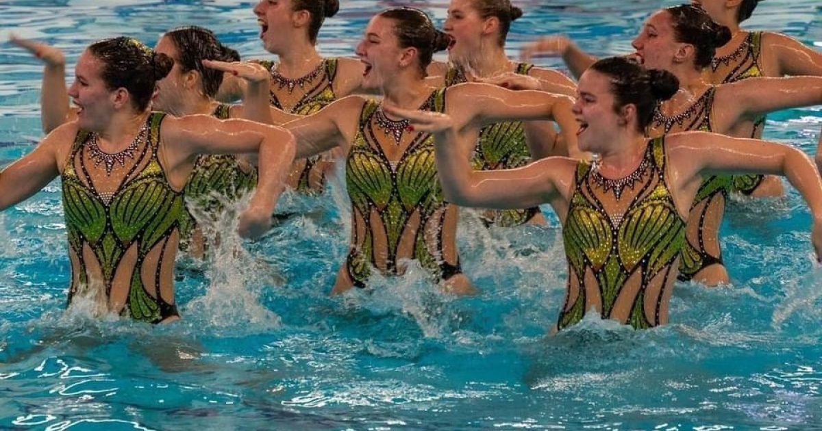 KNZB | Vijf keer goud voor ACZ op NK synchroonzwemmen
