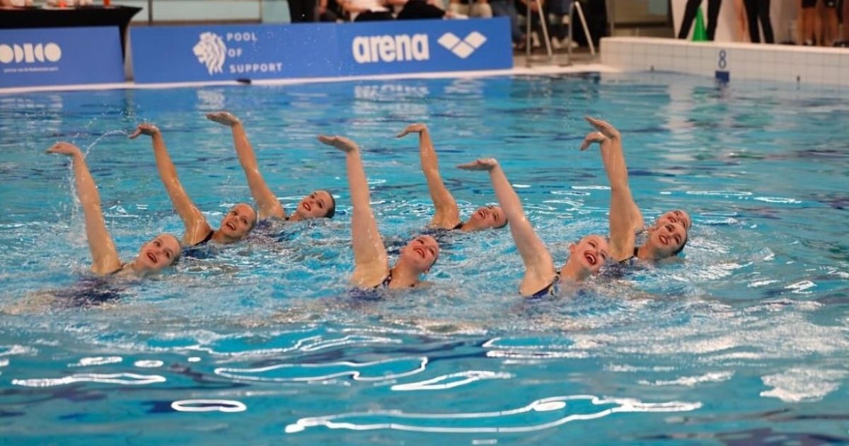 KNZB | Het NK Synchroonzwemmen laat de schoonheid van de sport zien