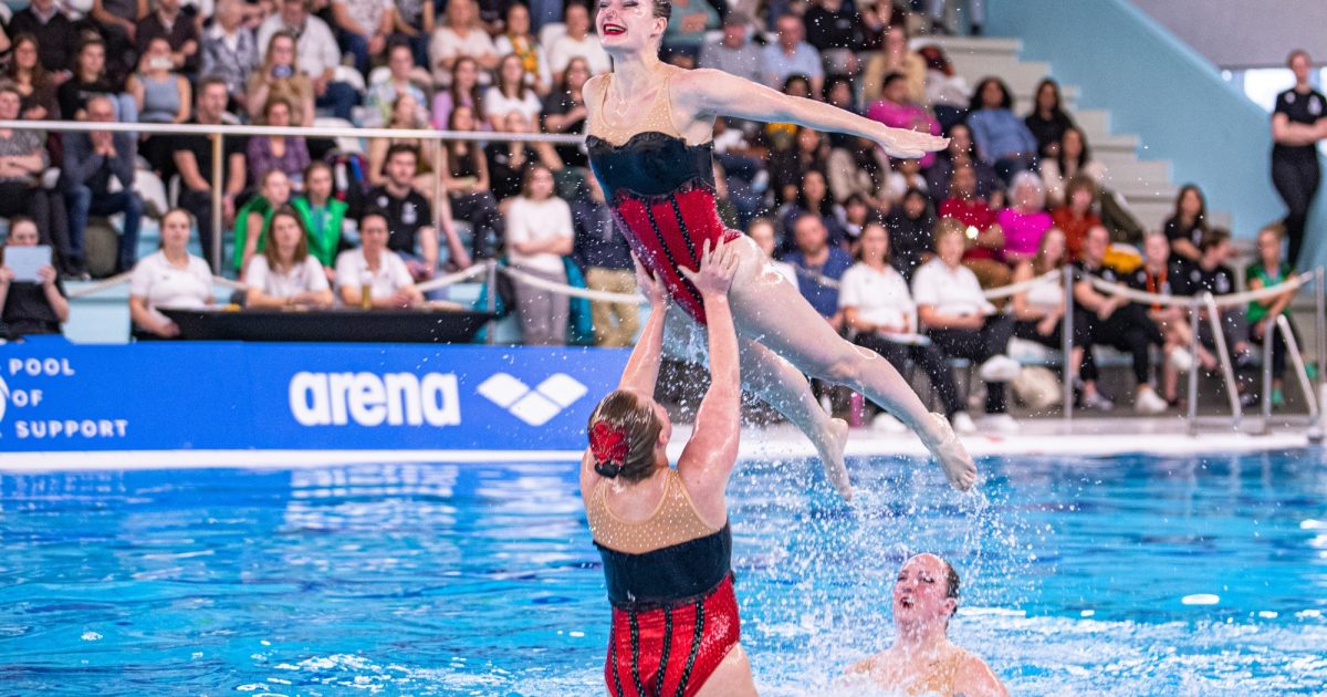 KNZB | Nagenieten met foto's van het NK Synchroonzwemmen 2025