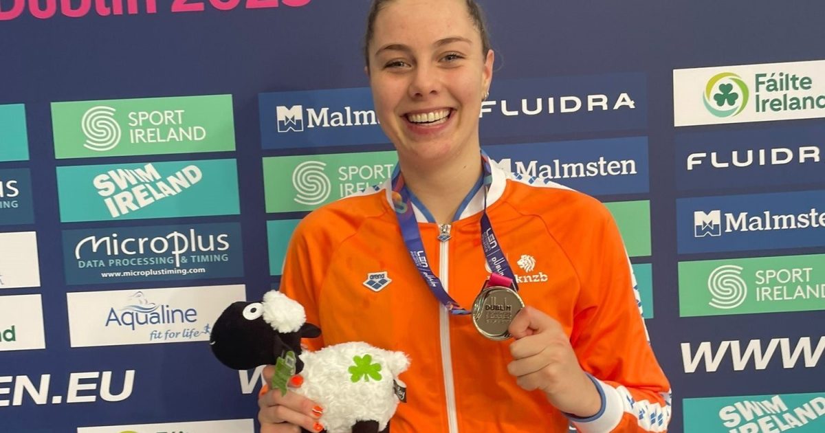 KNZB | Luca Janssen en Lotte Hosper verrassen zichzelf met zilver