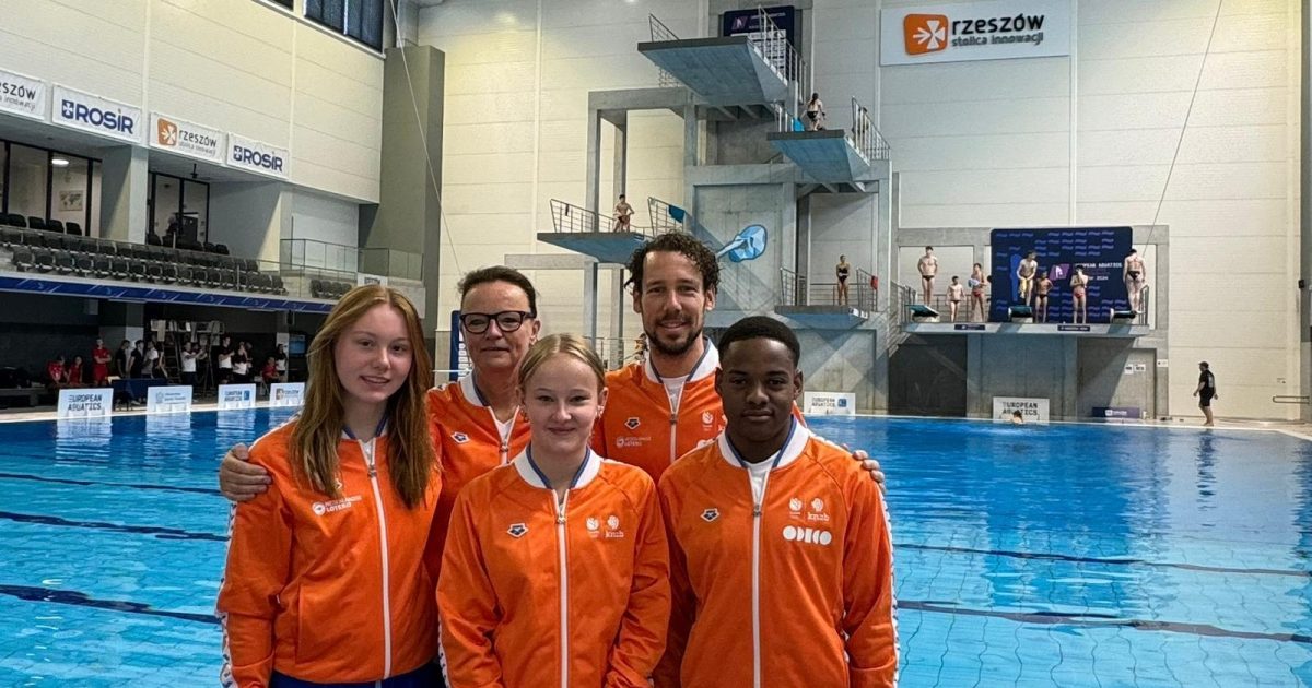 KNZB | Mooie Nederlandse prestaties op EJK Schoonspringen