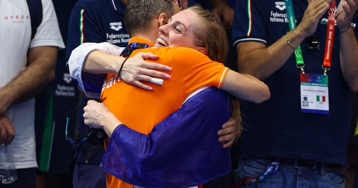 KNZB | WK: GOUD en BRONS voor TeamNL zwemmers Marrit Steenbergen en…