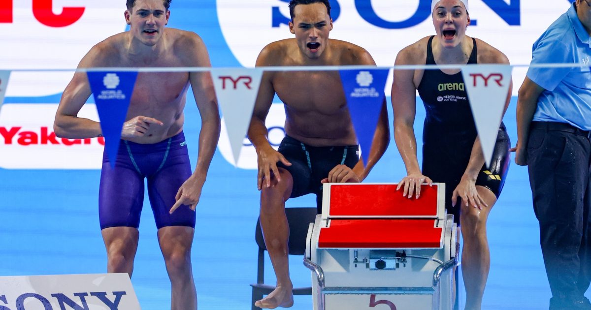 KNZB | WK: Praasterink in halve finales toren, Nederlands Record 4 x…